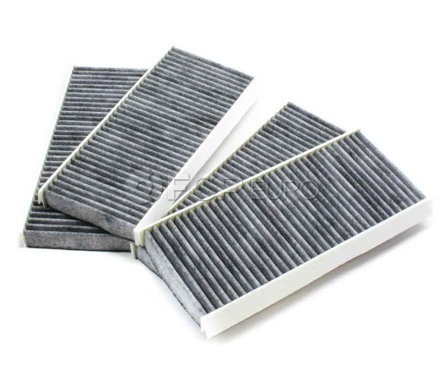 BMW Carbon Activated Cabin Air Filter Set - Mann 64319159606 | FCP Euro
