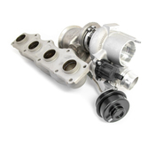 BMW Turbocharger With Exhaust Manifold - Mitsubishi 11657635803 | FCP Euro